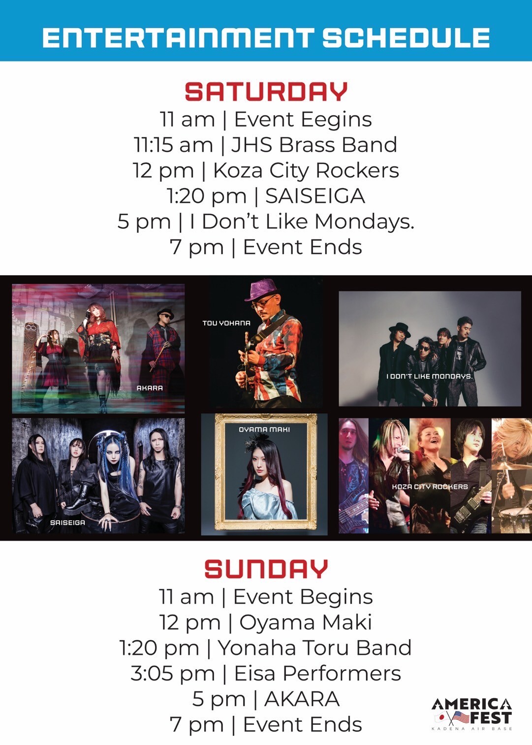 Kadena America Fest 2025 | Okinawa event information PIRATSUKA KOYOMI